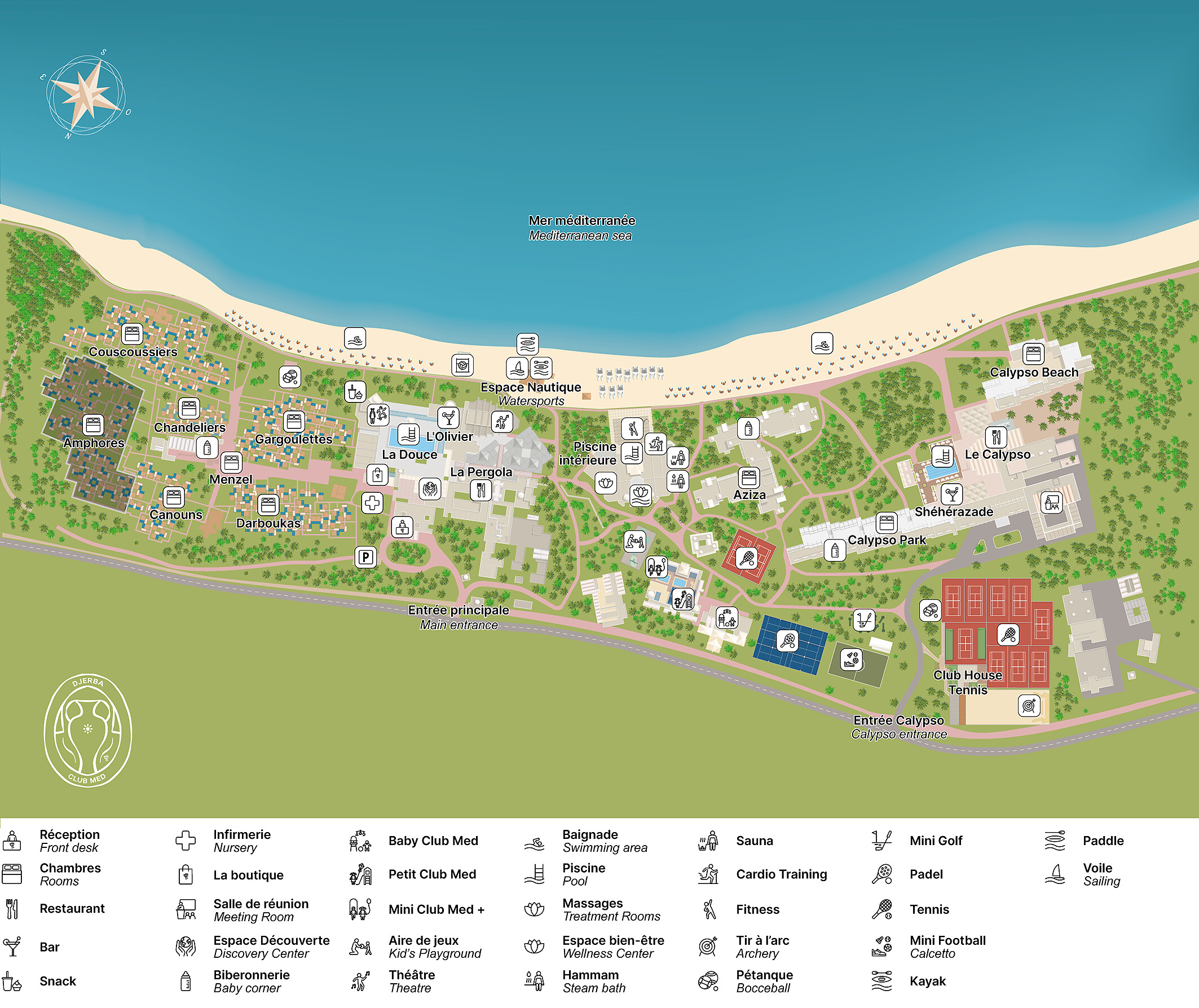 Club Med Djerba La Douce - Voyages Gendron