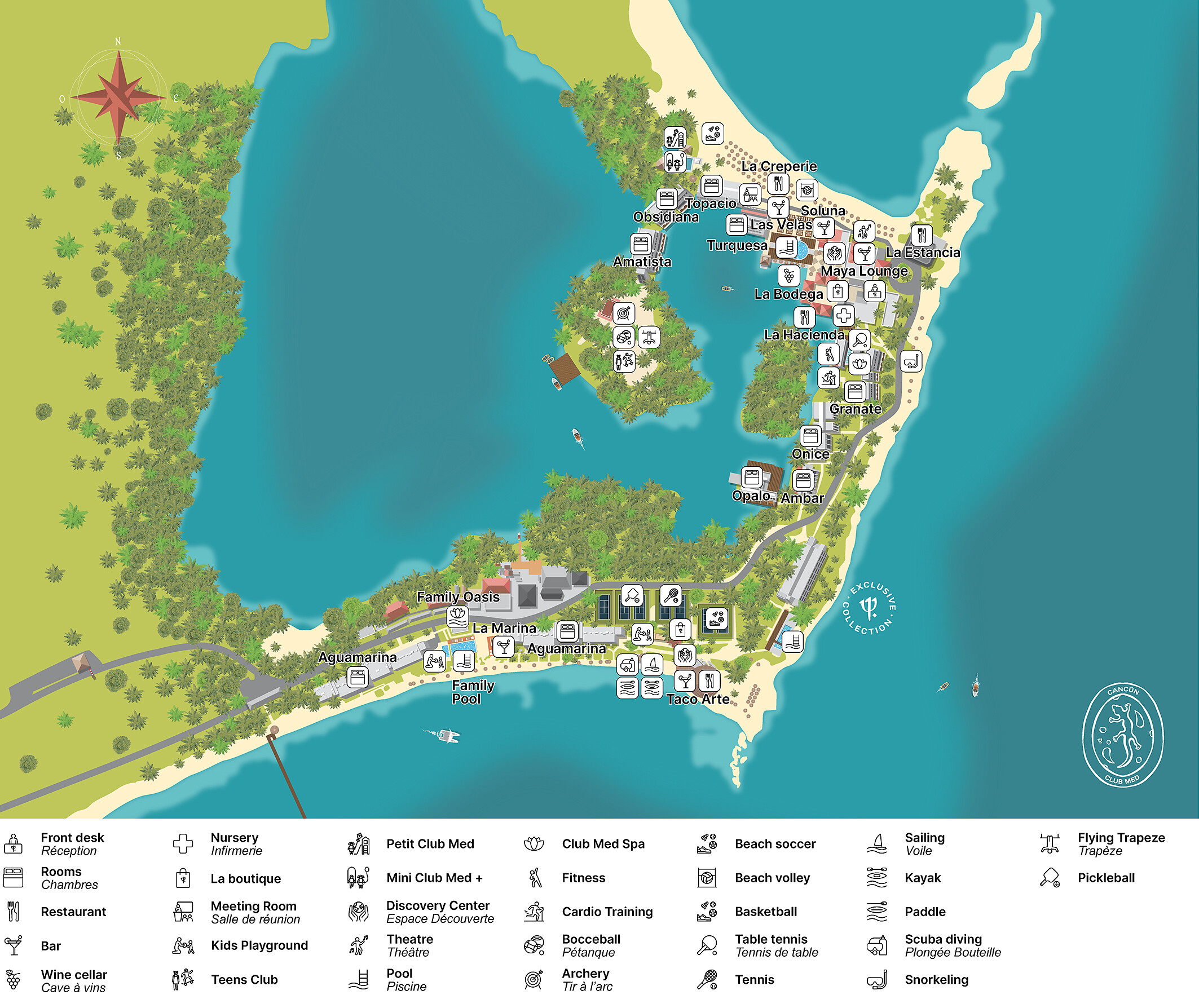 Club Med Cancún 4Ψ - Voyages Gendron